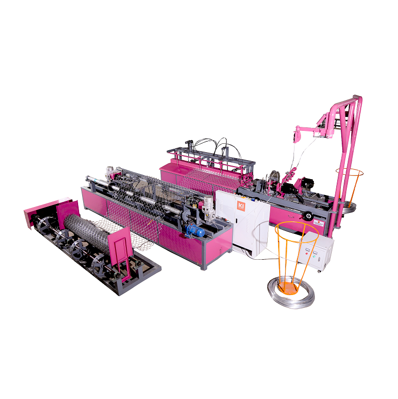 Chain Link Fencing Machine – Fully Automatic Chain Link Fencing Machine ...